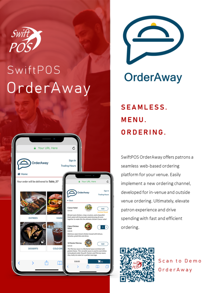 Online & At Table Ordering POS Solution - ACR