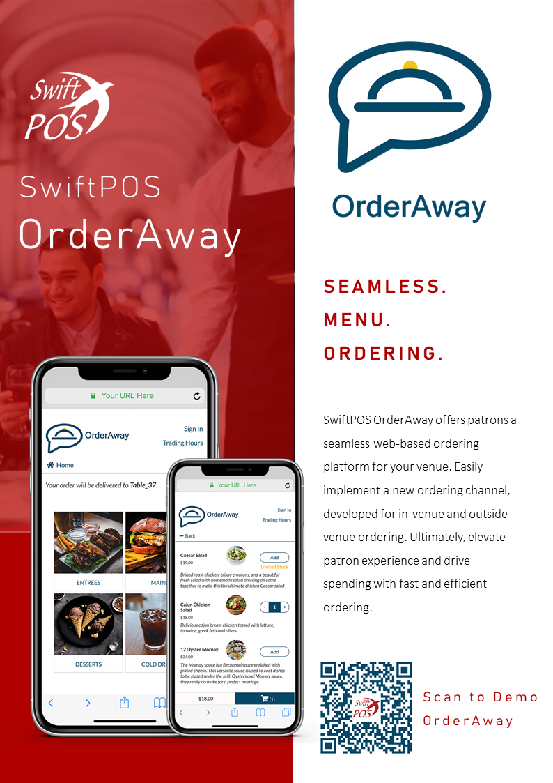 SwiftPOS Branded OrderAway Customer Brochure NZ - ACR